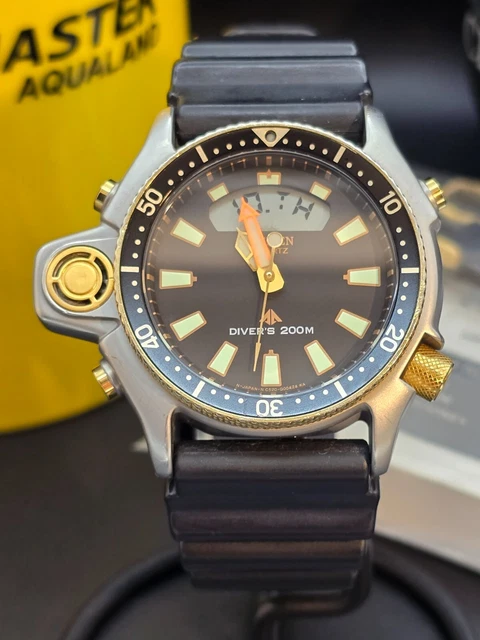 CITIZEN PROMASTER AQUALAND JP2004-07e C520 diver watch JP2004 EUR 650 ...