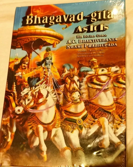 BHAGAVAD GITA AS it isby Bhaktivedanta PrabhupadaIn original plastic ...