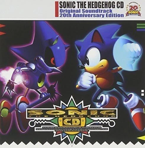 SONIC THE HEDGEHOG SONIC CD Original Soundtrack 20th Anniversary ...