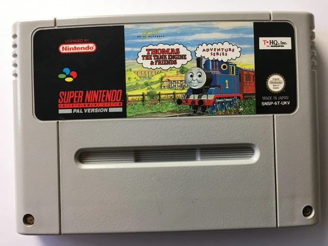 THOMAS THE TANK Engine & Friends Adventure Series SNES Super Nintendo £ ...