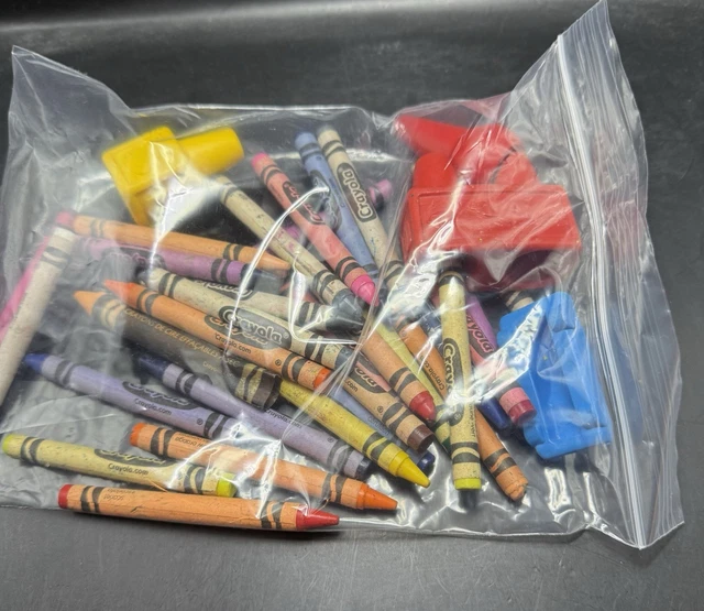 CRAYOLA CRAYON COLLECTOR Vintage Color Lot Bundle Joblot £12.94 ...