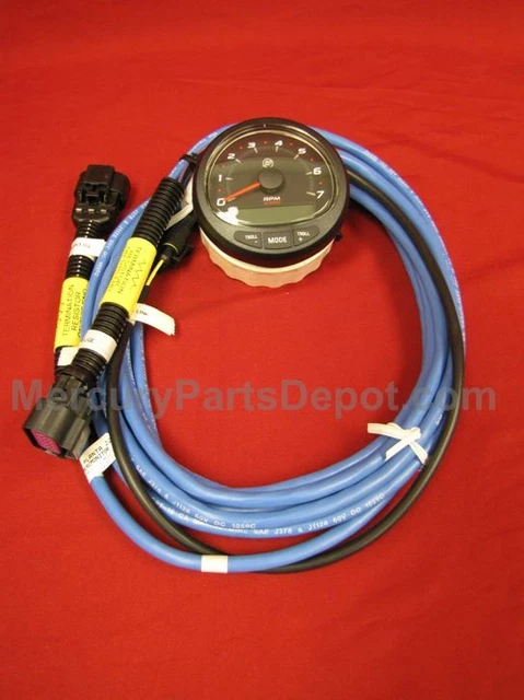 MERCURY SMARTCRAFT SC1000 Tachometer Black 79-8M0135641 & 879982T20 CAN ...
