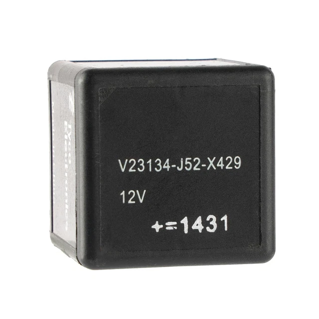 12VDC 70A MAXI ISO Automotive Relay 4-Pin SPST with Resistor Plug-In ...