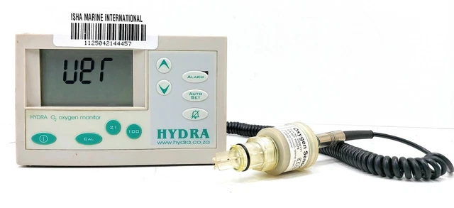 HYDRA O2 OXYGEN Medical Gas Monitor Sensor Life Support Control O2 ...