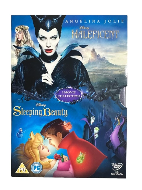 DISNEY MALEFICENT / Sleeping Beauty Double Pack [DVD] [2015] New ...