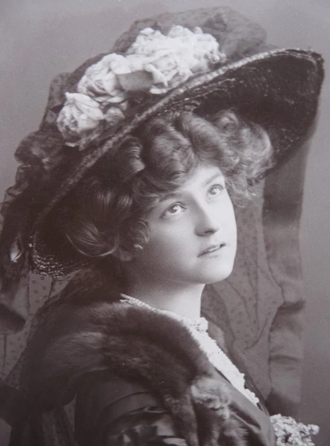 EDWARDIAN ACTRESS MISS Gabrielle Ray Postcard Posted Walthamstow 1906 £ ...