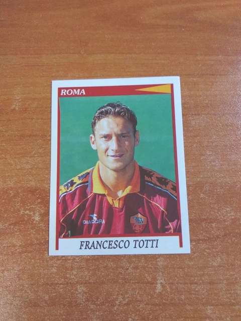 FIGURINA CALCIATORI FRANCESCO TOTTI - ROMA N.295 Ed. PANINI 1998-99 ...