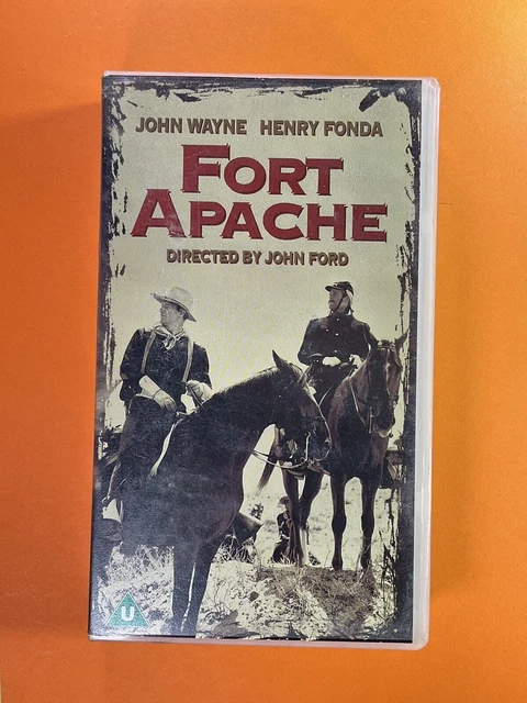 FORT APACHE, 1948 John Wayne, VHS Video Tape £2.75 - PicClick UK