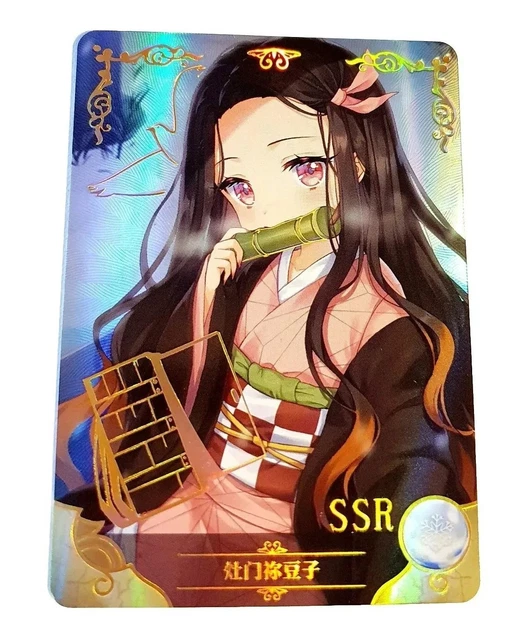 GODDESS STORY WAIFU Card TCG | Nezuko Kamado - Demon Slayer | SSR | NS ...