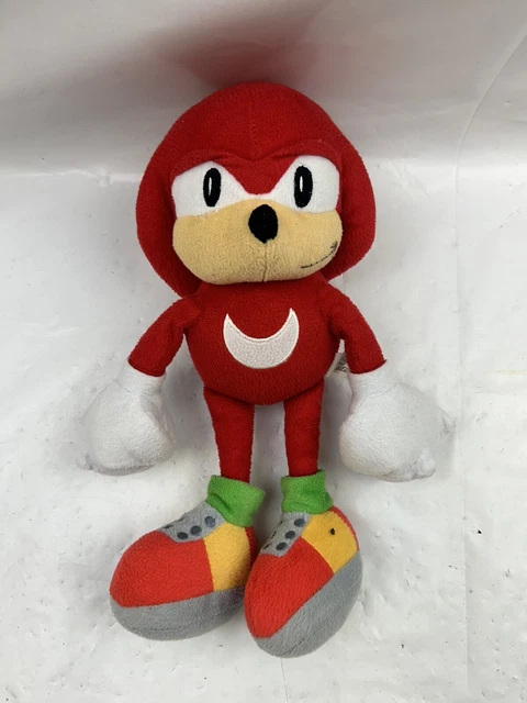 SONIC THE HEDGEHOG Knuckles 13” Plush Soft Toy Sega/ Impact Innovations ...