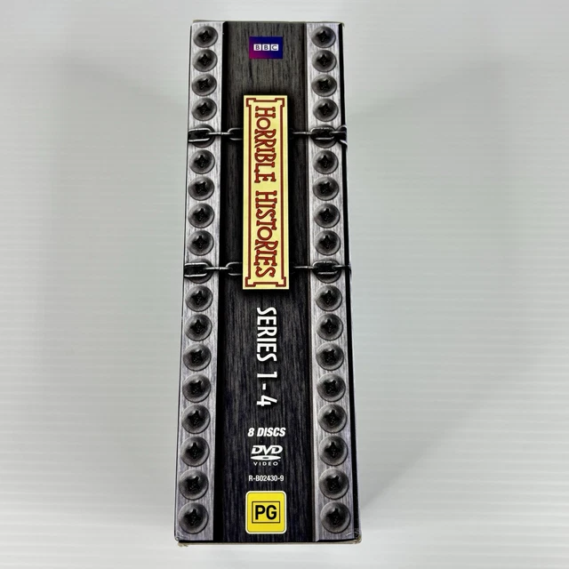 HORRIBLE HISTORIES SERIES 1-4 DVD Region 4 PAL 4 Disc Boxset Tracked Postage $49.99 - PicClick AU