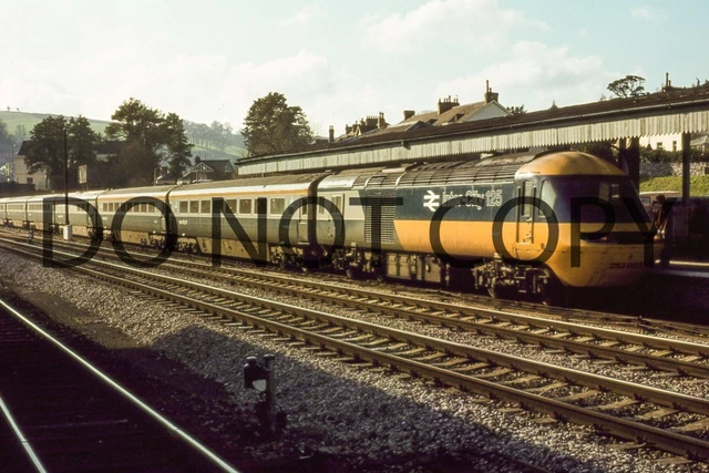 UK DIESEL TRAIN Railway Photograph Of Class 43 Intercity 125 Hst 43007 ...