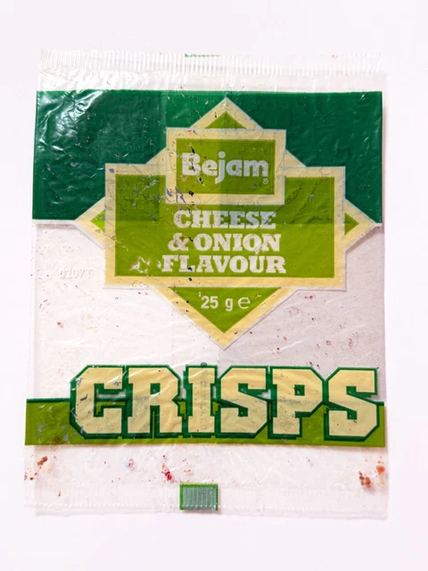 VINTAGE CRISP PACKET Bejam Cheese & Onion Flavour £6.53 - PicClick UK