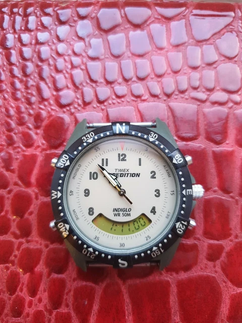VINTAGE TIMEX EXPEDITION Indiglo Alarm Wr 50M Watch £29.00 - PicClick UK