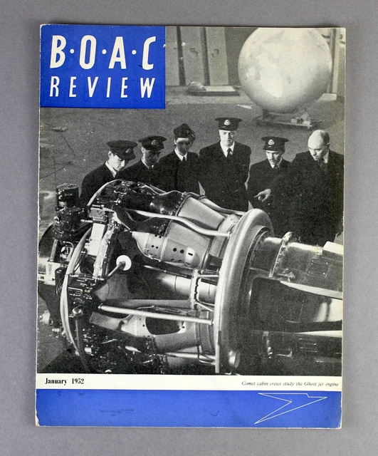 BOAC REVIEW STAFF Magazine January 1952 B.o.a.c. The Sahara Passage £29 ...