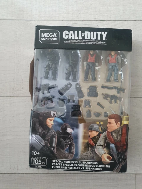 MEGA CONSTRUX COD Call Of Duty SPECIAL FORCES vs SUBMARINERS #GFW67 Set ...