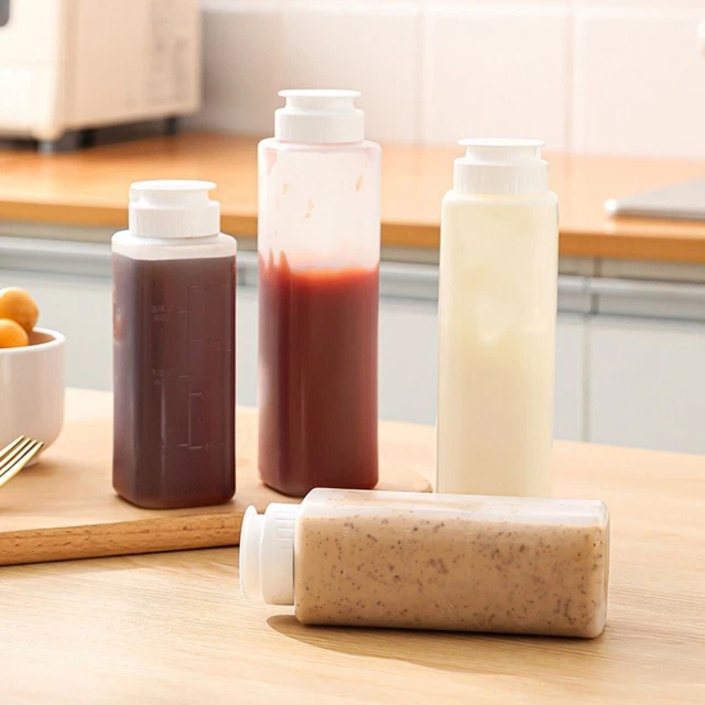 KETCHUP MUSTARD CONDIMENT Squeeze Bottles Sauces Oil Spray Bottle EUR 5 ...