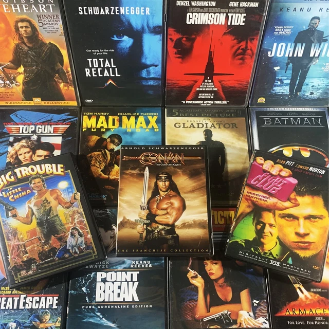 ACTION DVD MOVIE Lot Huge Selection Cheap Sale Pick Choose Combined ...