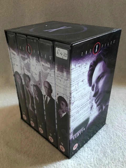 USED THE X-FILES Limited Edition Season Seven VHS Box Set (Series 7 ...