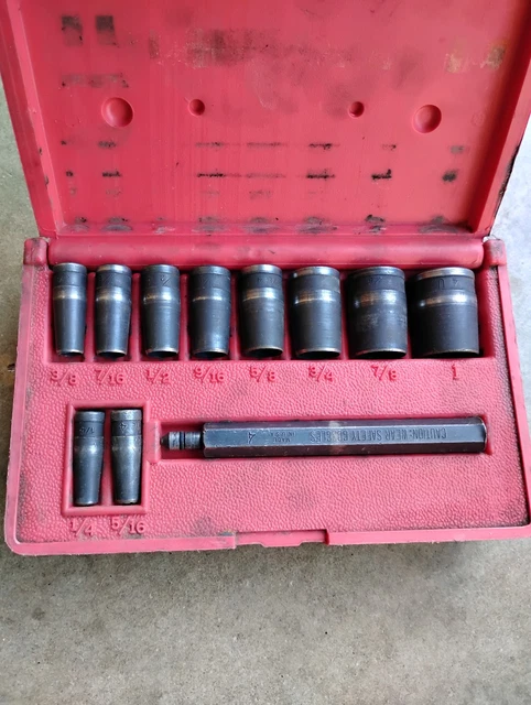BLUE-POINT 11PC GASKET Maker Punch Set PGH8A Made in USA $53.27 ...