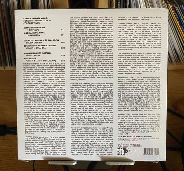 CUMBIA SABROSA VOL 3: Sonidero Bangers From the Codiscos Vaults | 3x 7 ...
