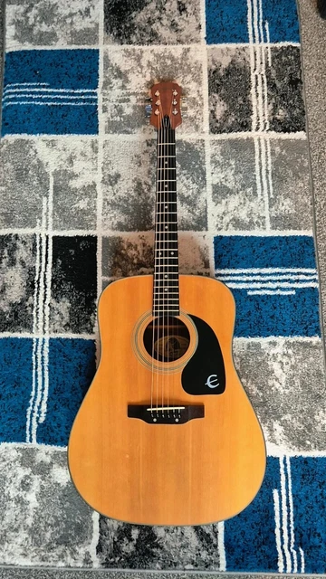 EPIPHONE 6 STRING acoustic guitar made in Korea 1993 £260.72 - PicClick UK