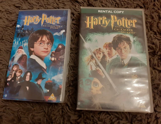 HARRY POTTER & The Philosopher's Stone & Chamber Of Secrets - Ex Rental ...