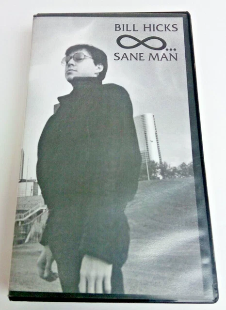 BILL HICKS SANE Man VHS Comedy Special Sacred Cow Productions Rare Near ...