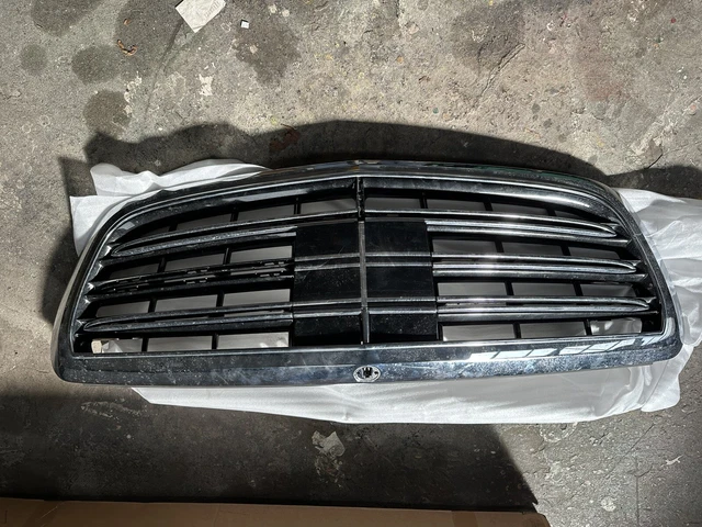 GENUINE MERCEDES W222 S Class 2017-2021 Facelift Radiator Grill ...