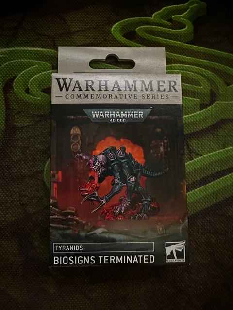WARHAMMER 40K TYRANIDS Biosigns Terminated Commemorative New £40.24 ...