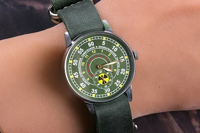 SOVIET WATCH,POBEDA RADIATION Mechanical ,Mens USSR watch,Original ...