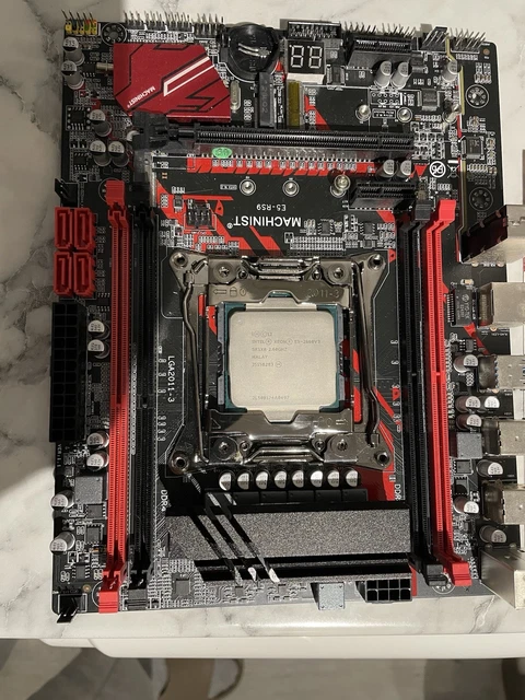 MACHINIST X99-RS9 LGA 2011-3 DDR4 ATX Motherboard Support Xeon V4 V3 £ ...