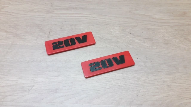 INSIGNE BADGE GOLF 2 II MK2 gti 16v G60 20V EUR 16,00 - PicClick FR