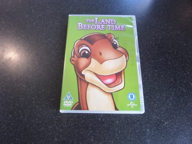 THE LAND BEFORE Time DVD Childrens Classic Adventure In Very Good Cond ...