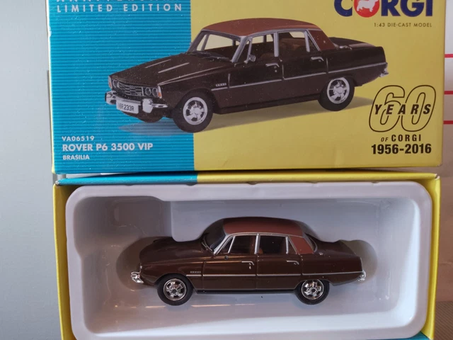 ROVER P6 3500 VIP Brasilia Anniversary#06519 A/A Corgi Vanguards Pin's ...