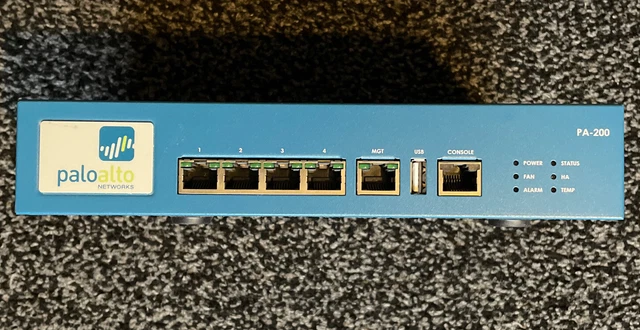 PALO ALTO PA-200 Firewall UTM VPN Security Appliance £75.00 - PicClick UK