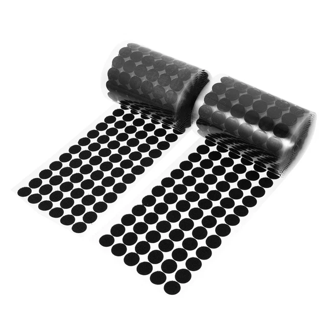 1000 PAIRS HOOK and Loop Dots Adhesive Double Sided Self Sticker £20.18 ...
