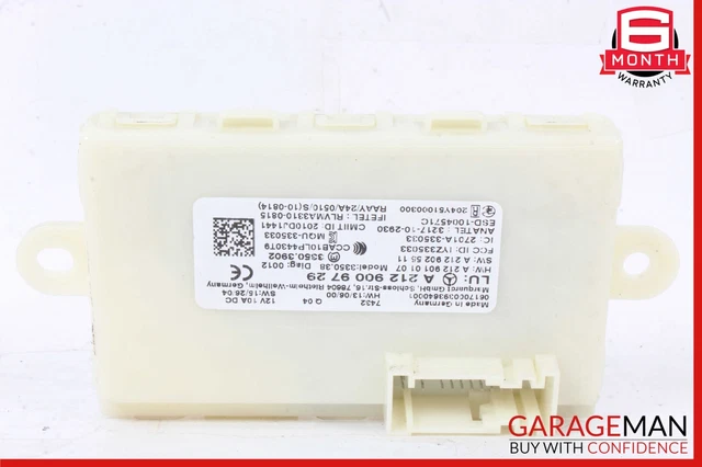 13-20 MERCEDES W117 CLA250 E350 SL550 Keyless Go Entry Control Module ...