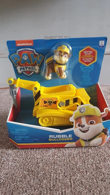 PAW PATROL RUBBLE and Vehicle Truck Digger Bulldozer Toy £5.50 ...