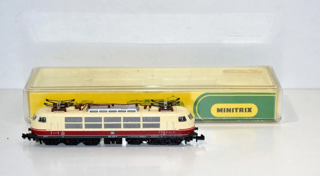 MINITRIX SPUR N 2057 E-Lok BR103 133-5 DB mit OVP EUR 69,99 - PicClick DE