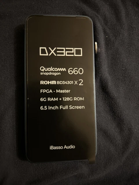 IBASSO DX320 FLAGSHIP Audiophile Digital Audio Player USED, Blue w. AMP ...