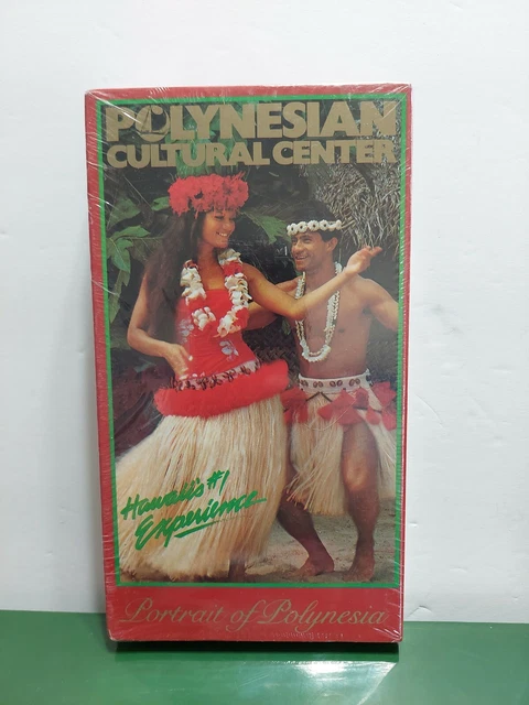 POLYNESIAN CULTURAL CENTER Portrait of Polynesia Hawaii Travel Tiki VHS ...