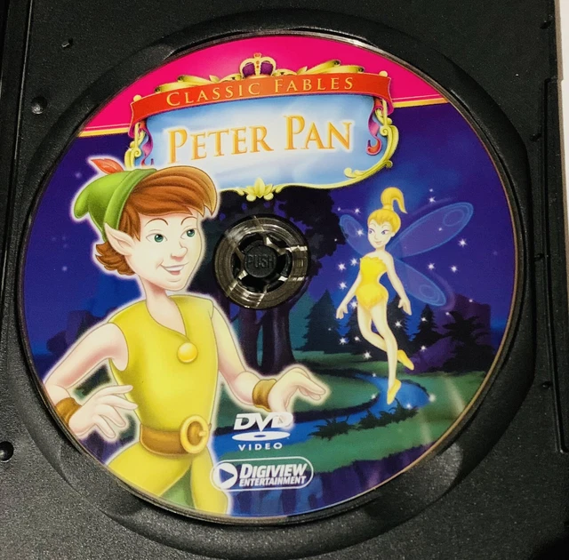 PETER PAN DVD 1989 Classic Fables Full Frame $3.99 - PicClick CA