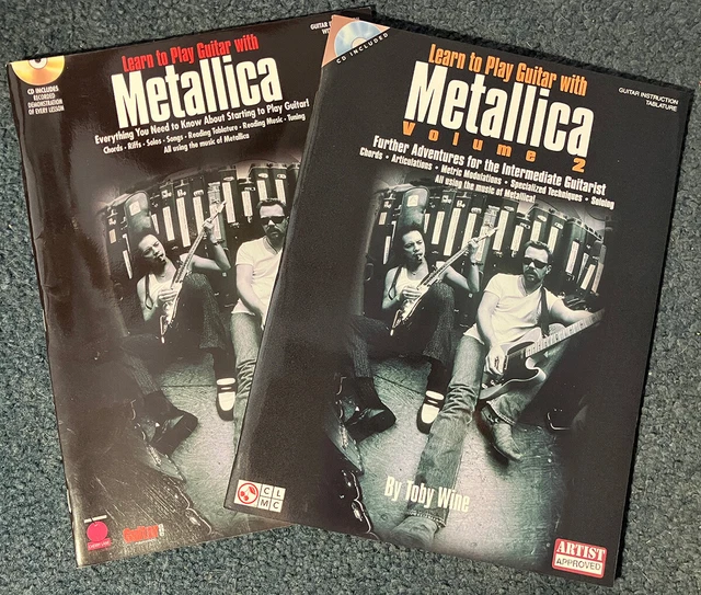 LEARN TO PLAY Guitar with Metallica Volume 1 & 2 - Sheet Music ...
