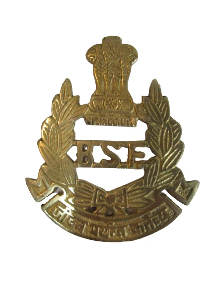 INDIAN POLICE MILITARY CAST Safe Plaque -BORDER SECURITY FORCE - BSF ...
