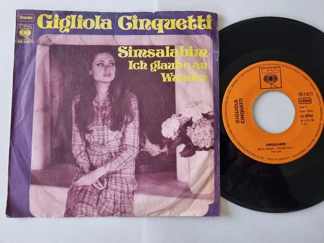 GIGLIOLA CINQUETTI - Simsalabim 7'' Vinyl Germany EUR 18,53 - PicClick FR