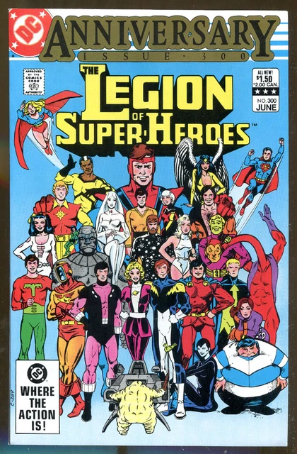 THE LEGION OF Super-Heroes No. 300-Juin 1983-Keith Giffen EUR 4,87 ...