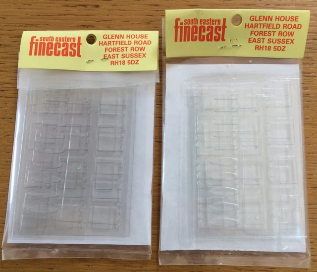 FINECAST FLUSH-GLAZE WINDOWS SE61 Hornby Pullman 1st class or brake ...