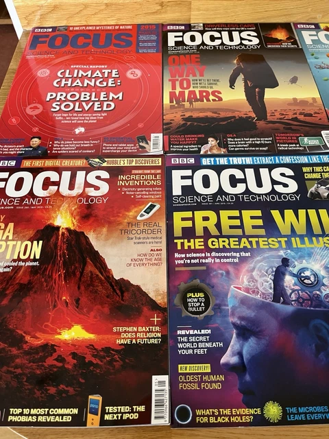 BBC SCIENCE FOCUS Magazines Complete Set January to December 2015 £2.79 ...
