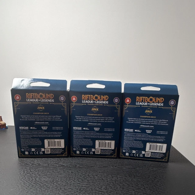 RIFTBOUND LEAGUE OF Legends Jinx Starter Deck £26.69 - PicClick UK